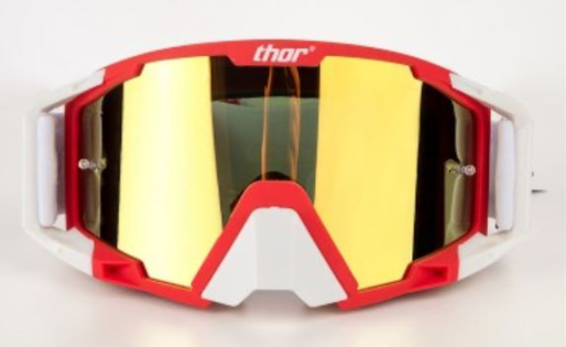 Купить очки кроссовые thor red/white , , в интернет-магазине Аллигатор ...
